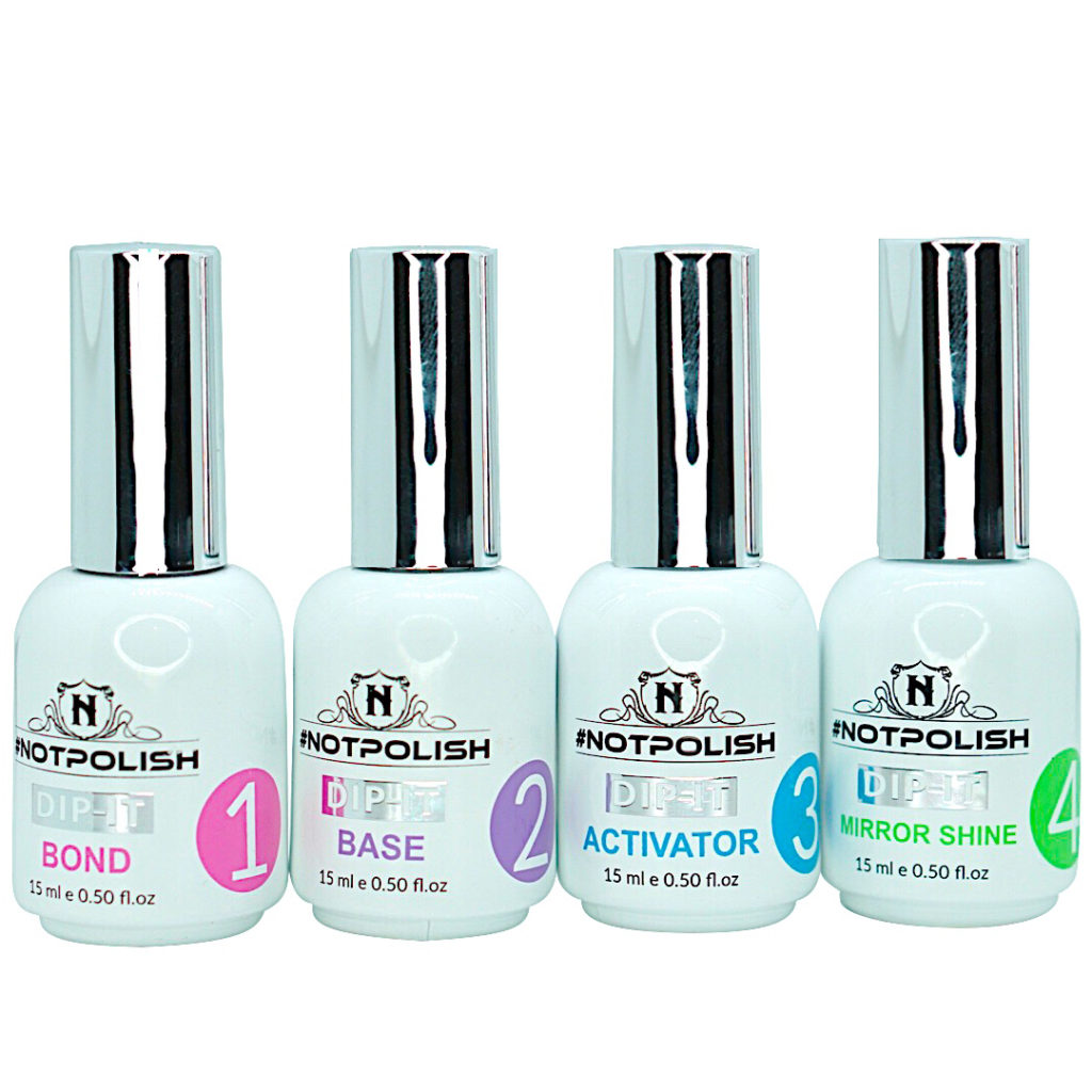 Not Polish Dipping Solutions Set - Nail Time Supply Shoppe