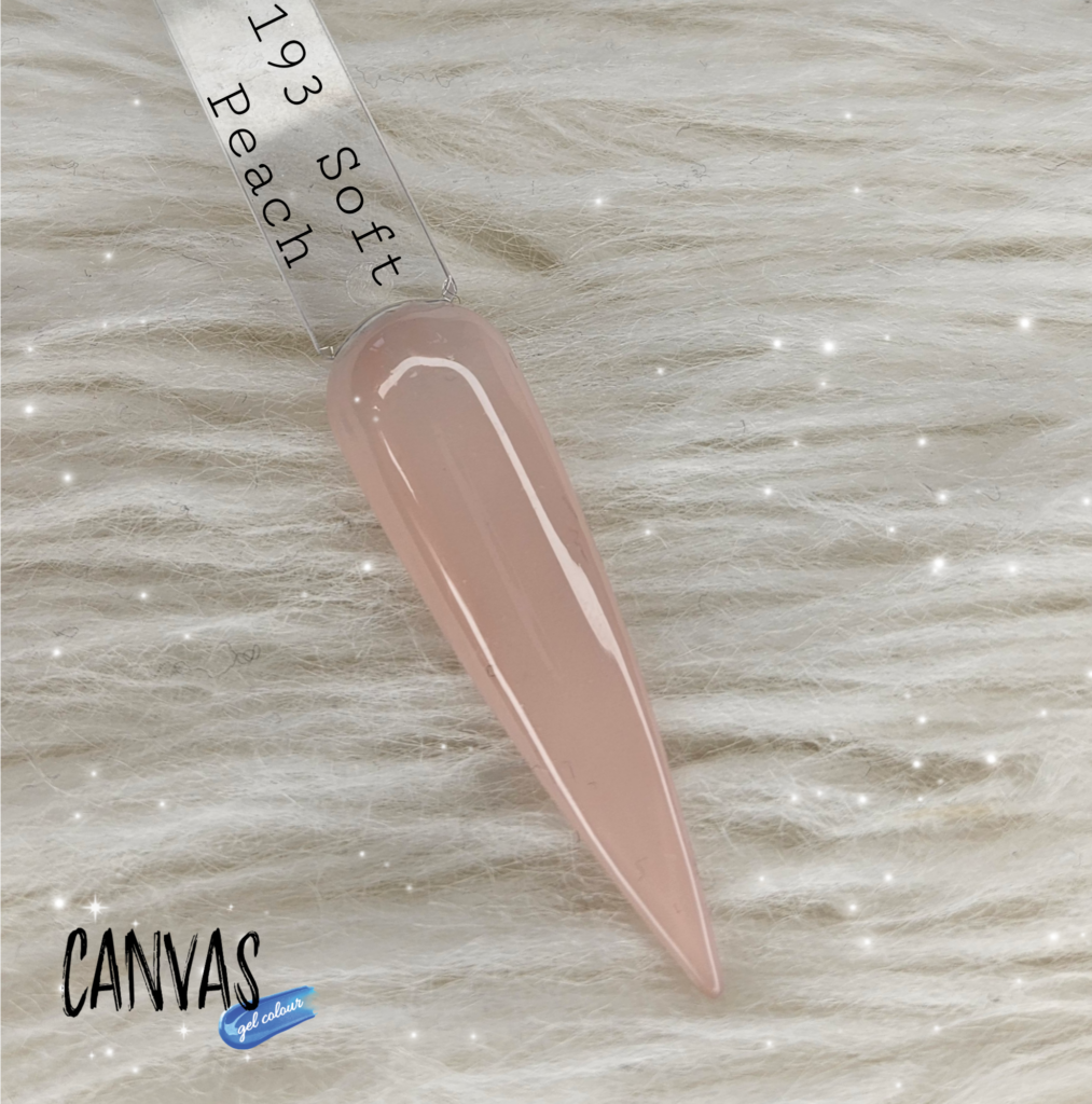 Canvas Syrup Gel 193 Soft Peach - Nail Time Supply Shoppe