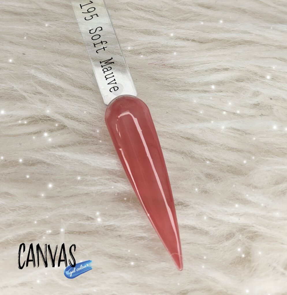 Canvas Syrup Gel 195 Soft Mauve - Nail Time Supply Shoppe