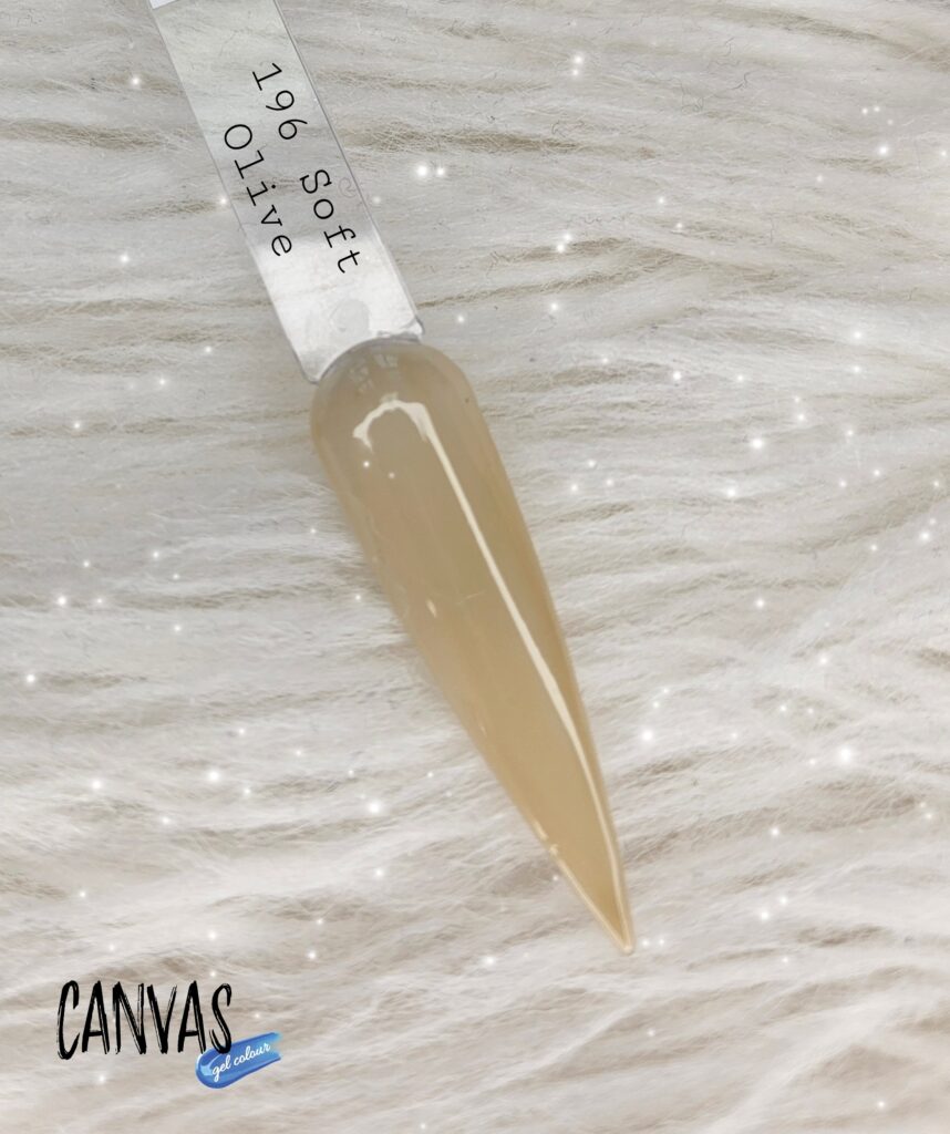 Canvs Syrup Gel 196 Soft Olive - Nail Time Supply Shoppe